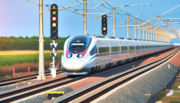 High Speed Trains on Rail Signalling Efficiency and Safety